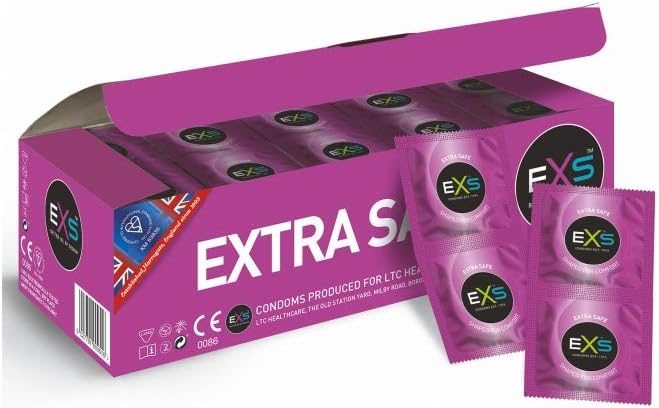 EXS Extra Safe Condoms - 144 Bulk Pack – EXS Condoms